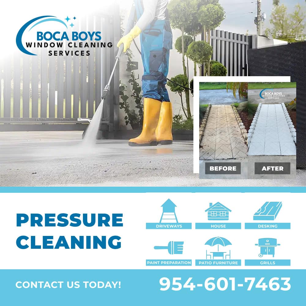 Pressure Washing Services in Boca Raton | Boca Boys